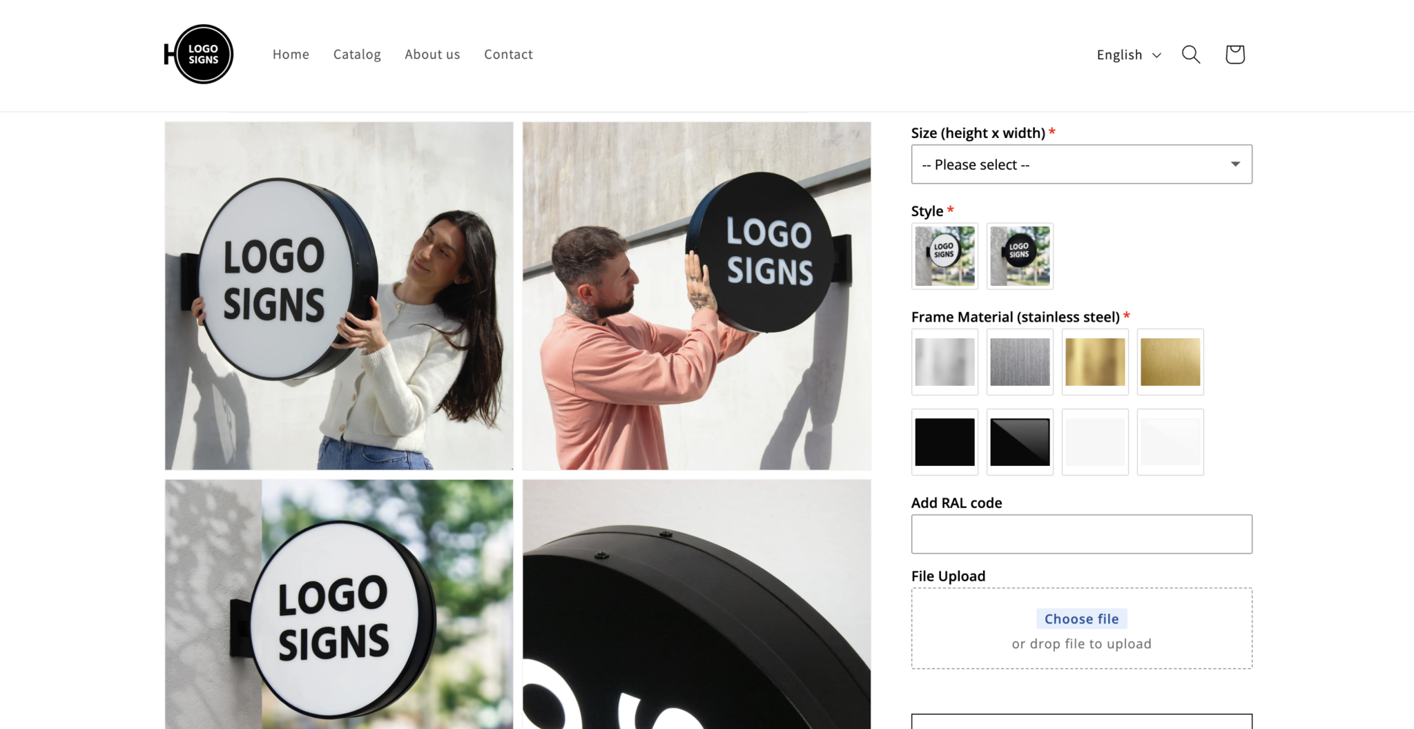 THE SIGNAGE GROUP – Custom-made premium signage