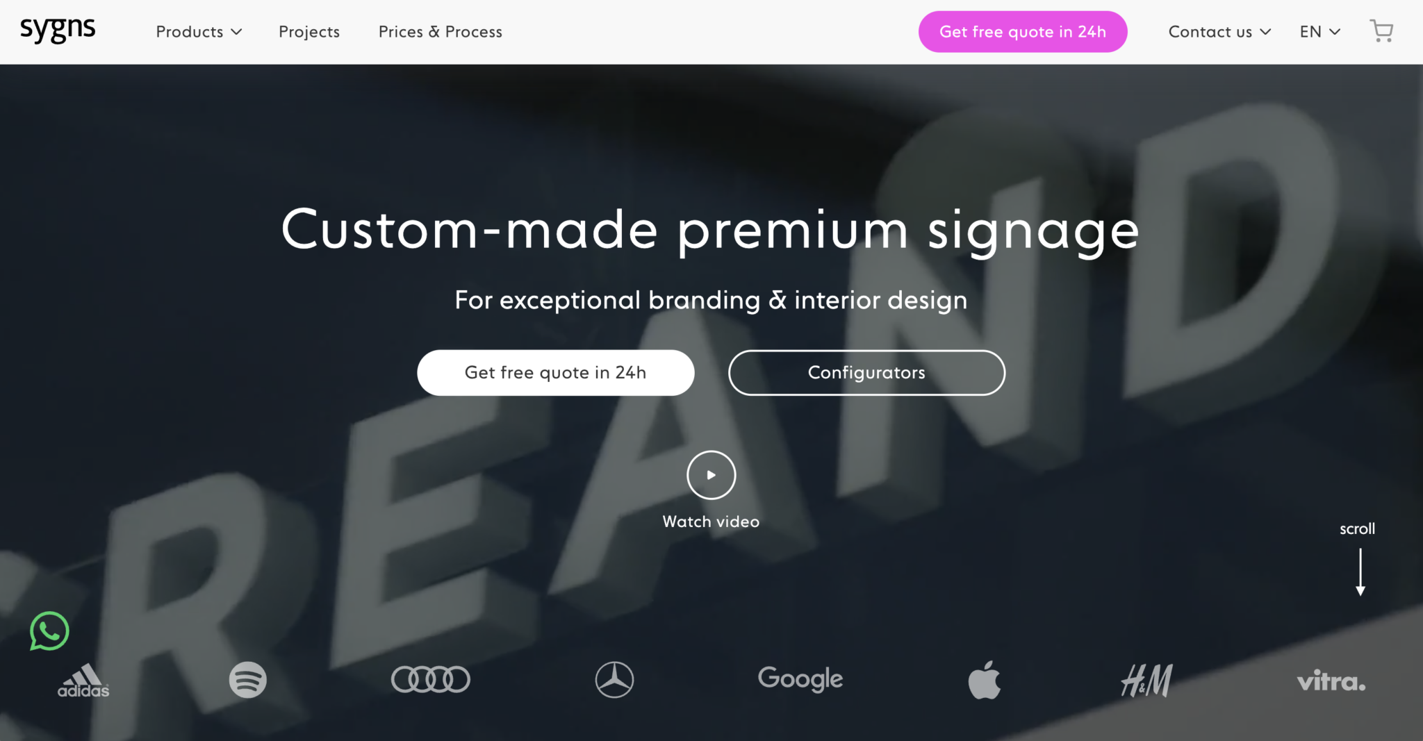 THE SIGNAGE GROUP – Custom-made premium signage